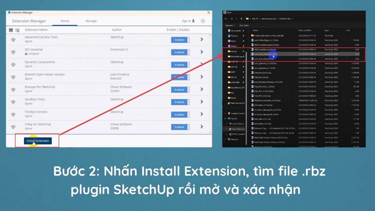 Top 10 SketchUp plugins hữu ích cho thiết kế chuyên nghiệp